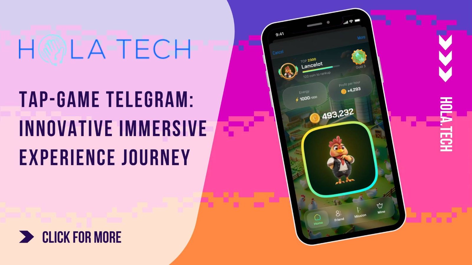 Tap-game Telegram: Innovative Immersive Experience Journey - Make your ...
