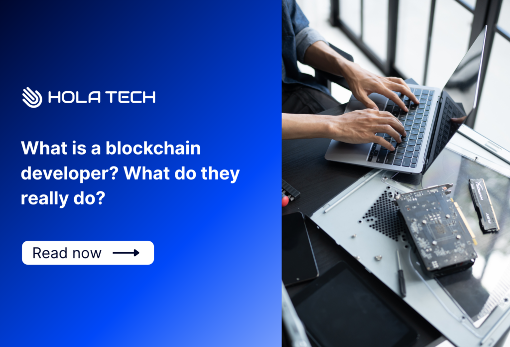 What is a blockchain developer? What do they really do?
